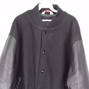 Empire | Jackets & Coats | Vintage 7s Empire Mens 3xl Leather Varsity ...